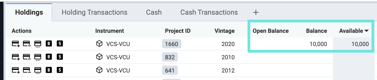 Managing VCM Deposits