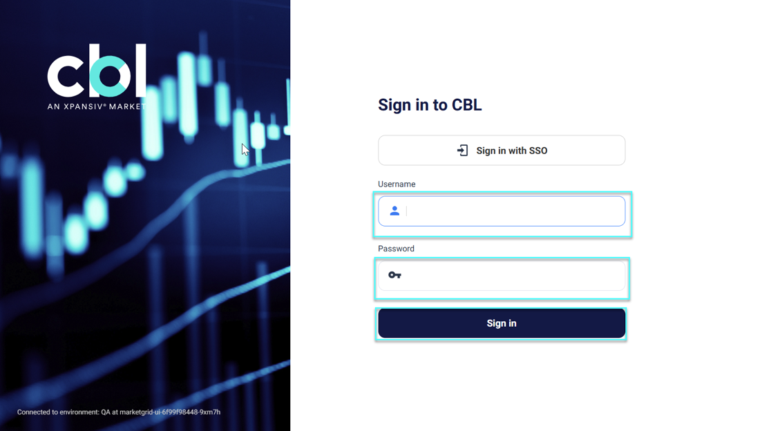 CBL Login with SSO